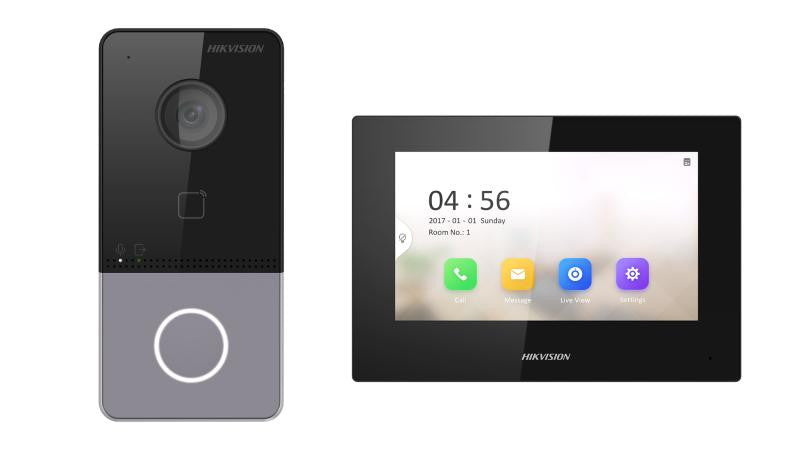 Hikvision Gen2 IP Intercom Kit, 1to1 Villa,Wi-Fi,Lite Room Station [DS ...